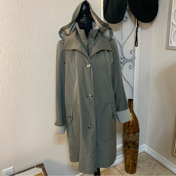Gallery | Jackets & Coats | Gallerys All In One Rain Coat With ...